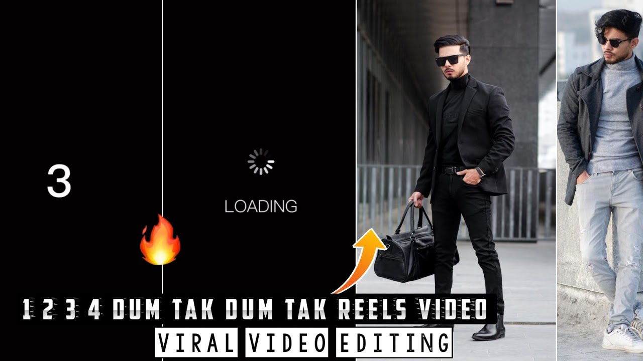 1 2 3 4 Dum Tak Dum Tak Reels Video Editing | Reels New Viral Video ...