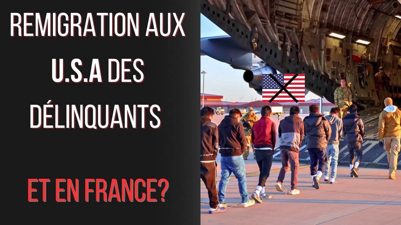 REMIGRATION AUX ETATS-UNIS! BIENTÔT LA MÊME EN FRANCE? - YouTube