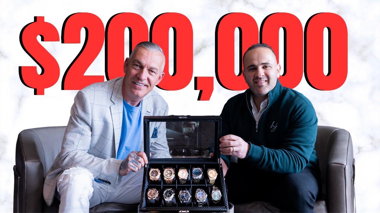 Paul Thorpe Reacts to $200,000 Worth of Watches! - YouTube