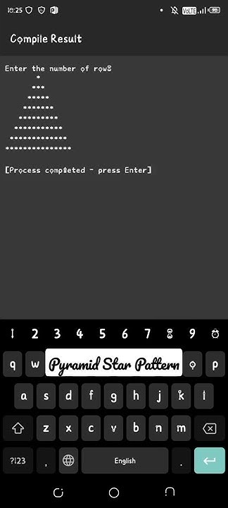 C Program Pyramid Star Pattern Coding Shorts2022 C Shorts Codingstatus Cprogramming