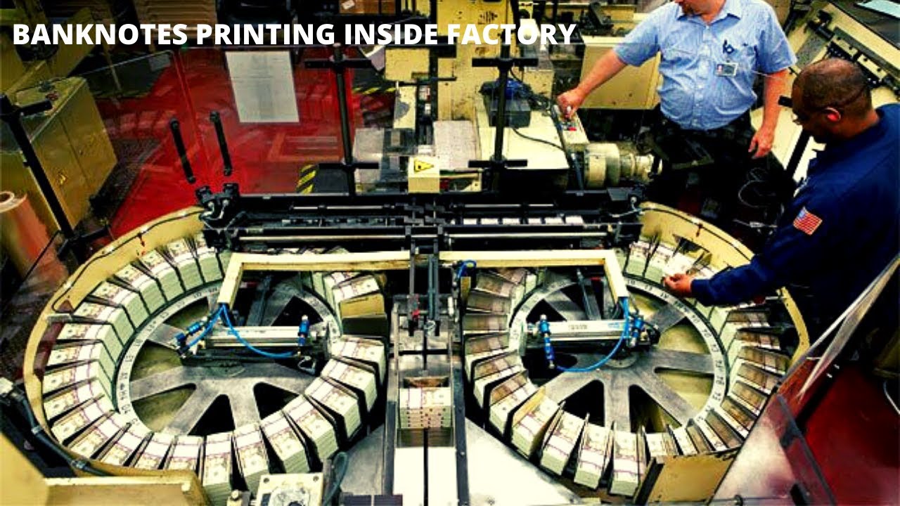How 6 Billion Paper Currency Is Made From cotton fiber Inside Factory ...