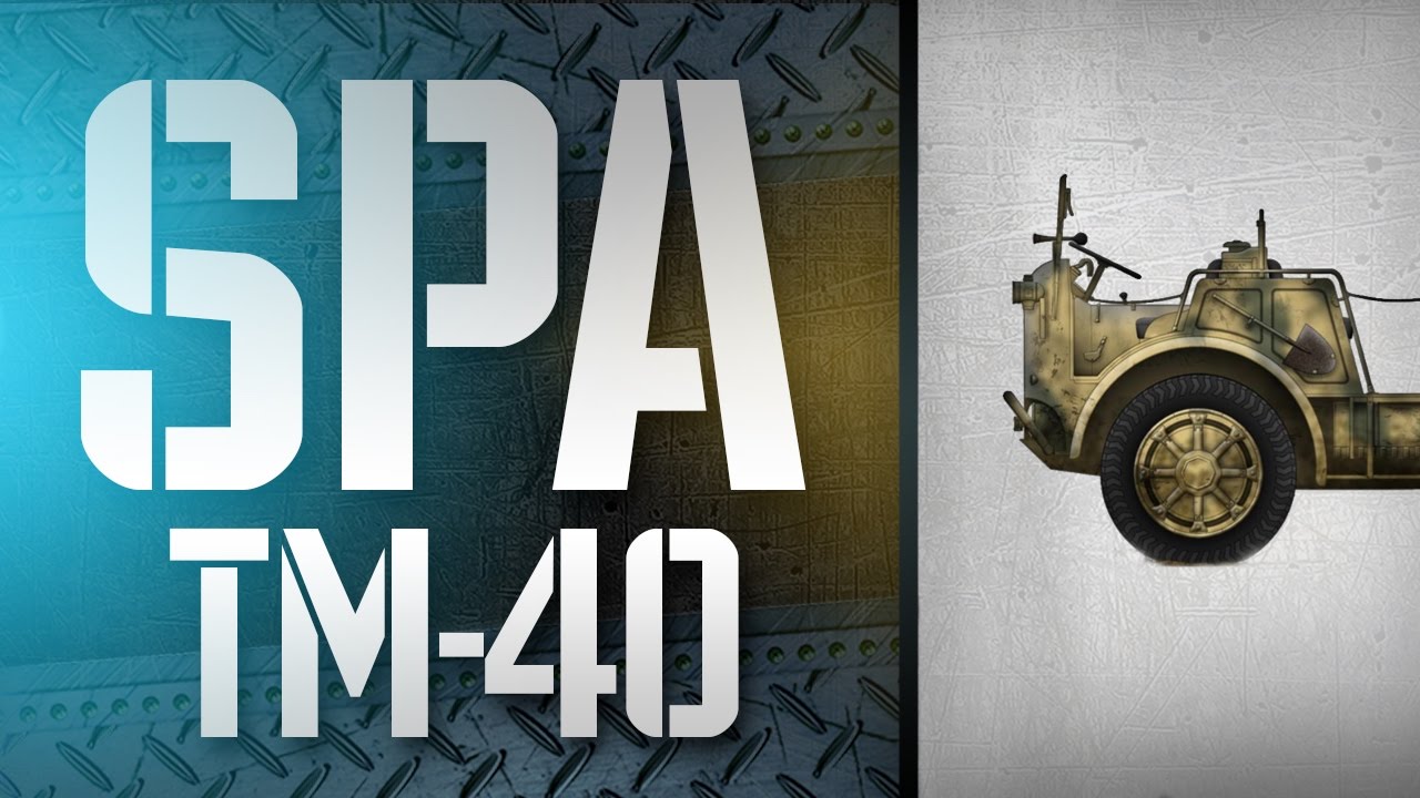 SPA TM-40 Italy 1940 - YouTube