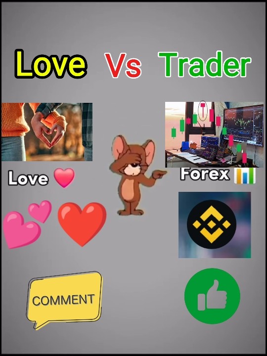 love Vs trader💕love Vs forex📊 trading love #viral #trading #shorts ...