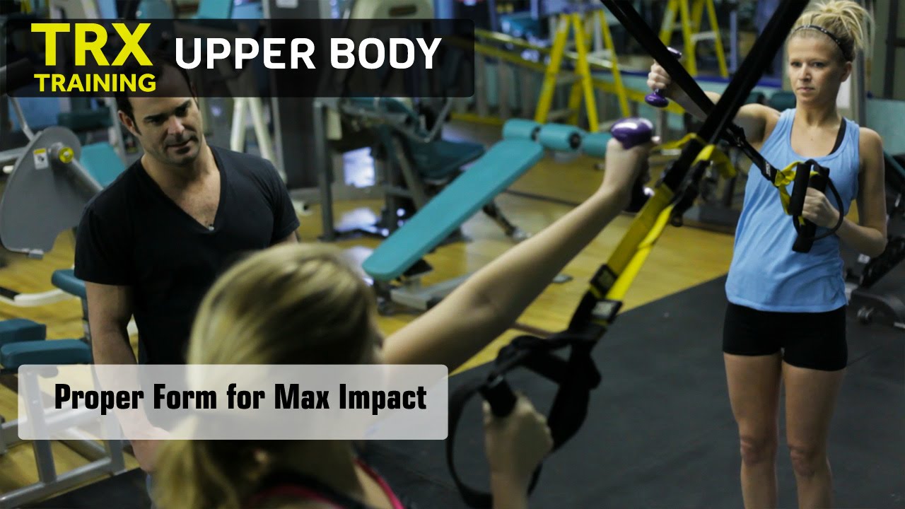 TRX Total Upper Body Workout - For Athletes - YouTube