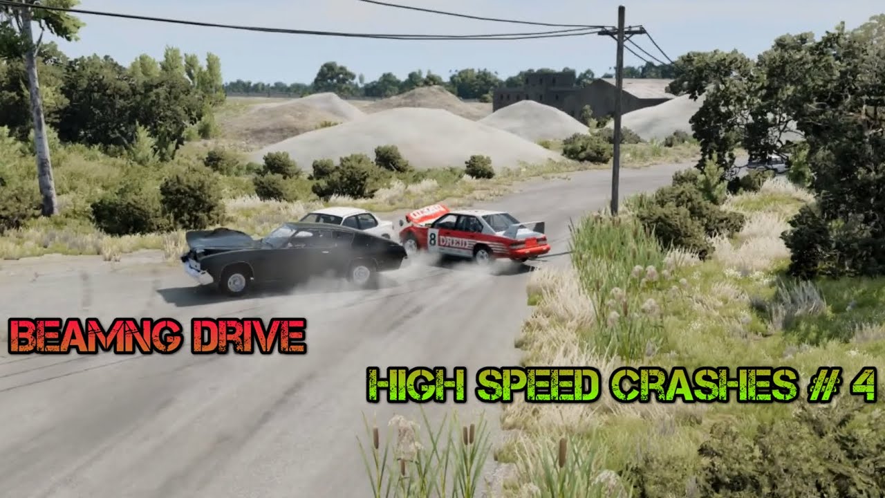 BeamNG Drive High Speed Crashes # 4 - YouTube