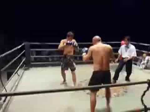 Coby Jones Kick Boxing fight - YouTube