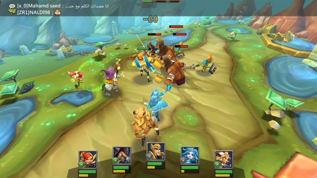 lords mobile boss battel - YouTube
