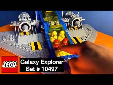 LEGO Icons Spaceship Zoom Build - YouTube
