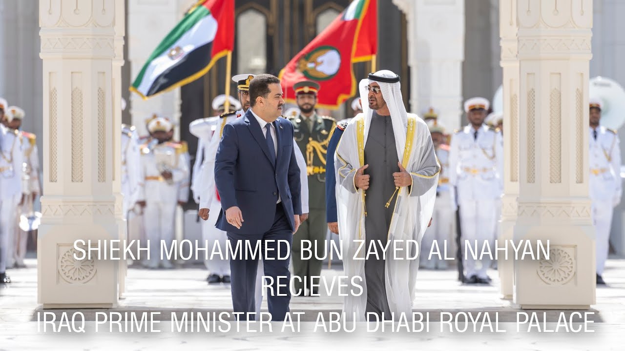 Sheikh Mohammed Bin Zayed Recieves Prime Minister Of Iraq Mohammed Bin Shia Al sudani At Abu ...