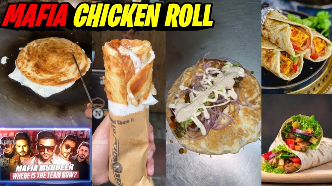 Mafia Chicken Roll | Rs.129 में ऐसा चिकेन रोल नहीं खाया होगा | Indian ...