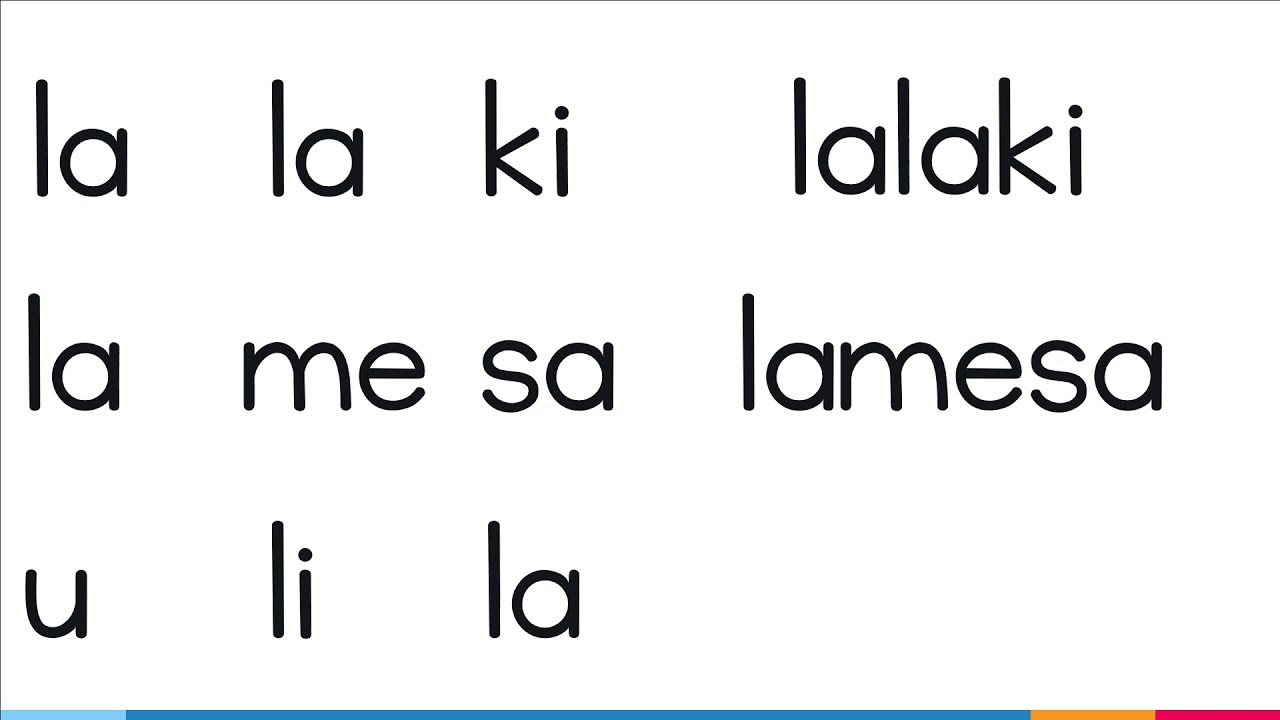 Marungko Aralin 13 (L) - YouTube