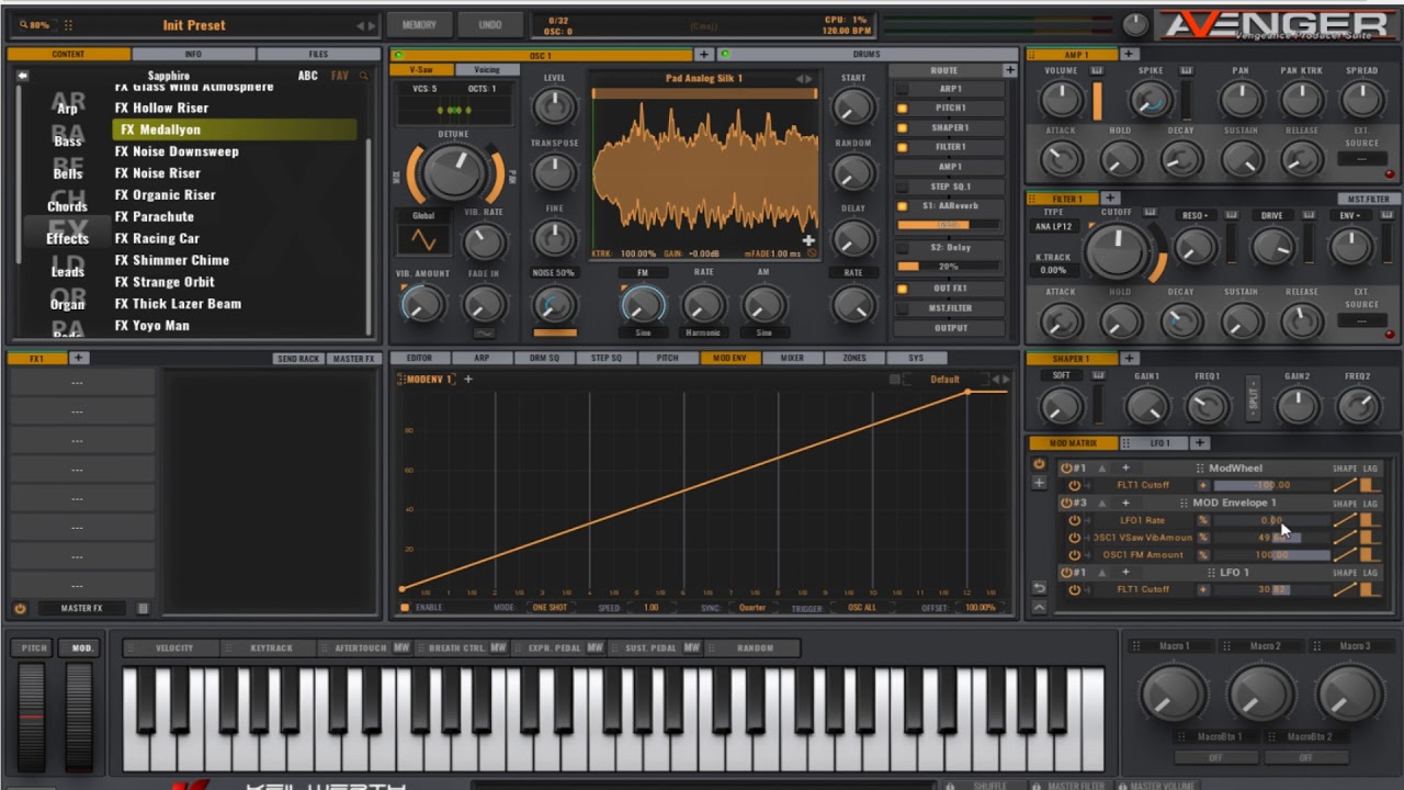 VPS Avenger Tutorial - RISER FX sound design - YouTube