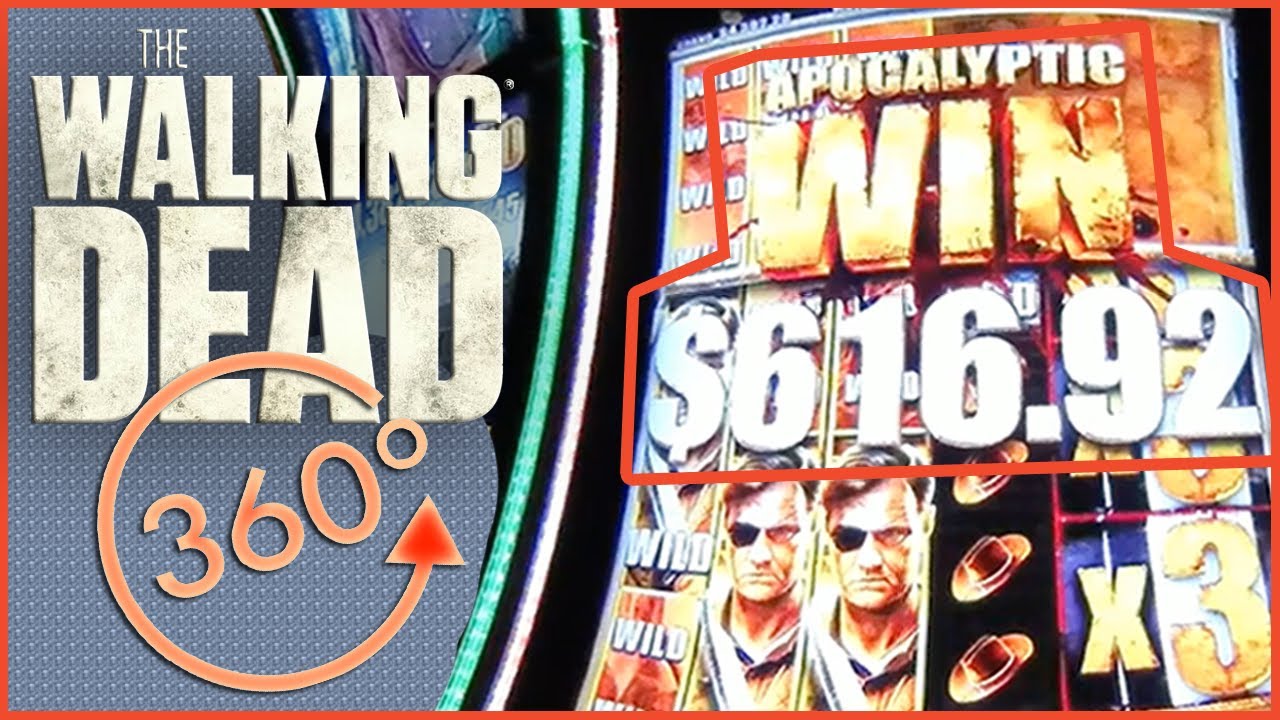☠ HUGE 360° WIN Walking Dead 2 Slot Machine at San Manuel Casino in ...
