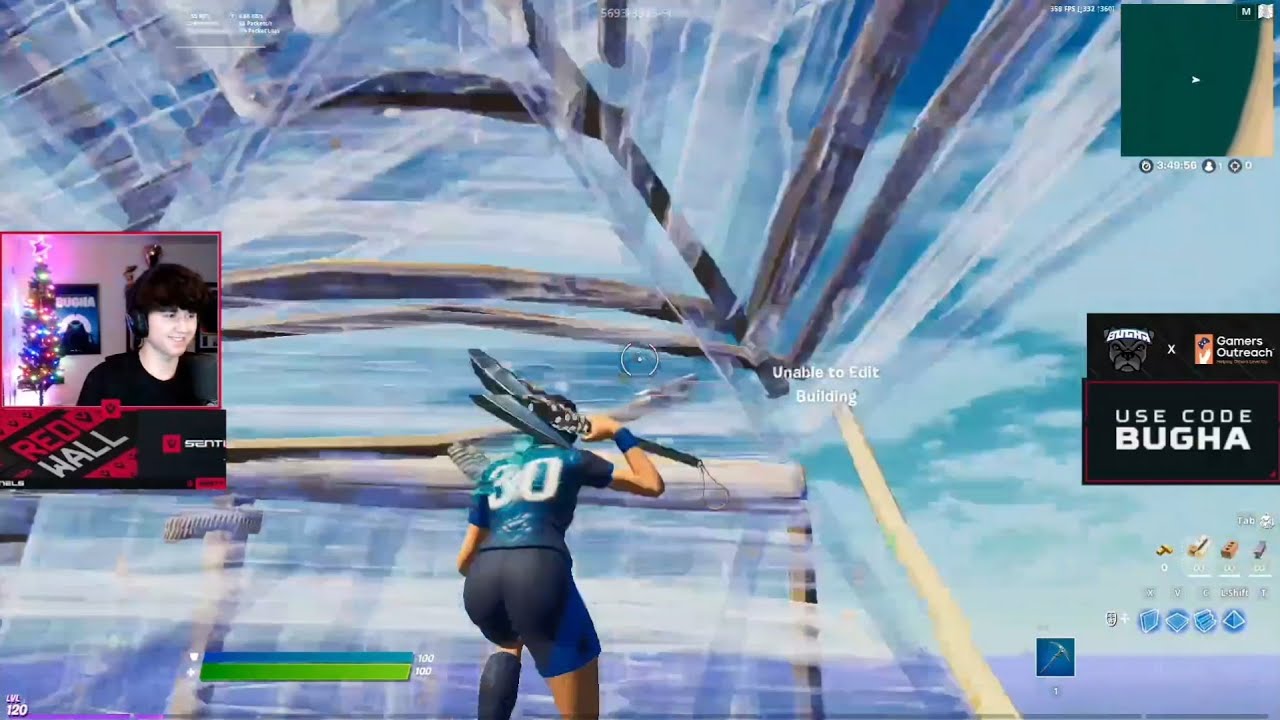 Bugha Free Build | Face camera - YouTube