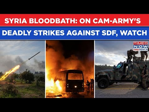 Syria Bloodbath: On Cam-Deadly Aleppo Clashes As Army Launches Strikes Against Kurdish-Led SDF
