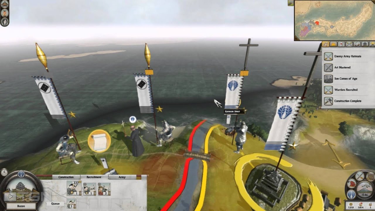 Total War Shogun 2 HD Otomo Campaign HD Part 1 Shoni Firing Squad - YouTube
