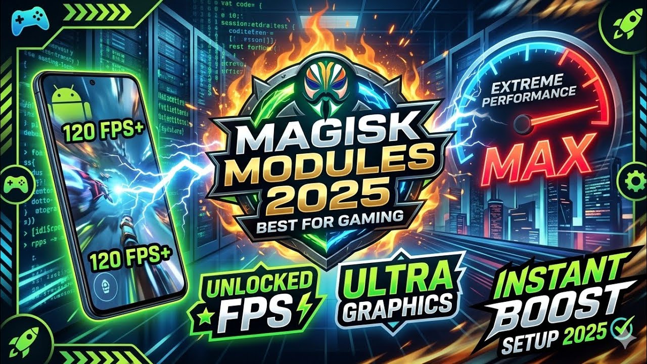 Best Magisk Modules for Gaming in 2025 | Extreme Performance Setup ...