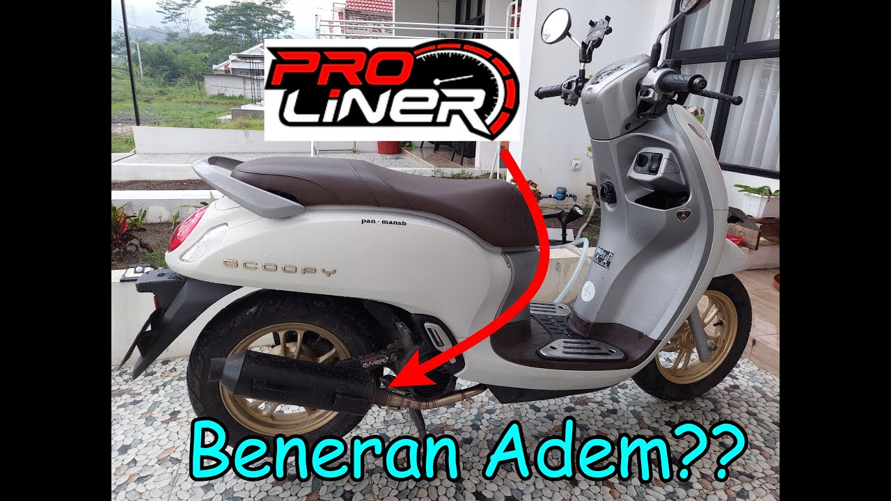 Knalpot Proliner Scoopy Racing Standar | Yakin aman dari Razia?? - YouTube