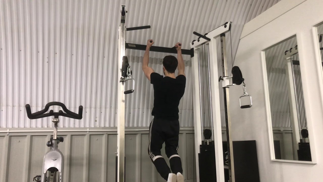 Neutral pull-up (handles facing out) - YouTube