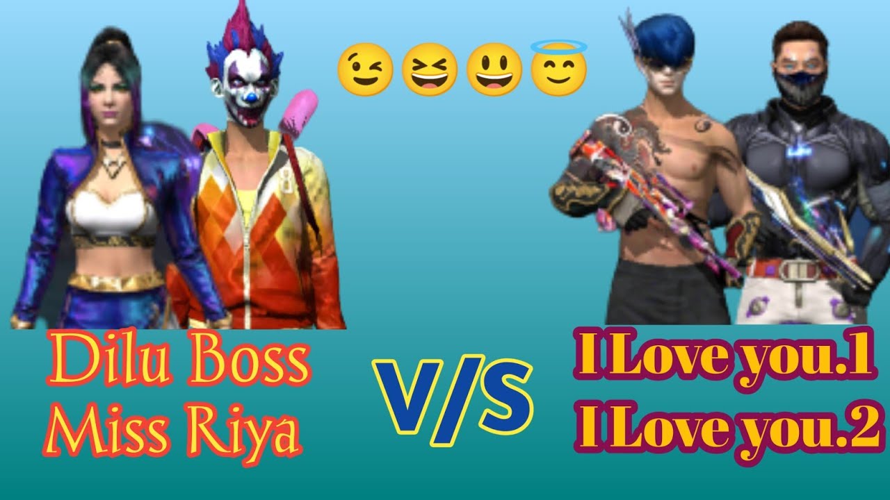 Dilu Gamer.. ff 2vs2 OP castom Game play - YouTube