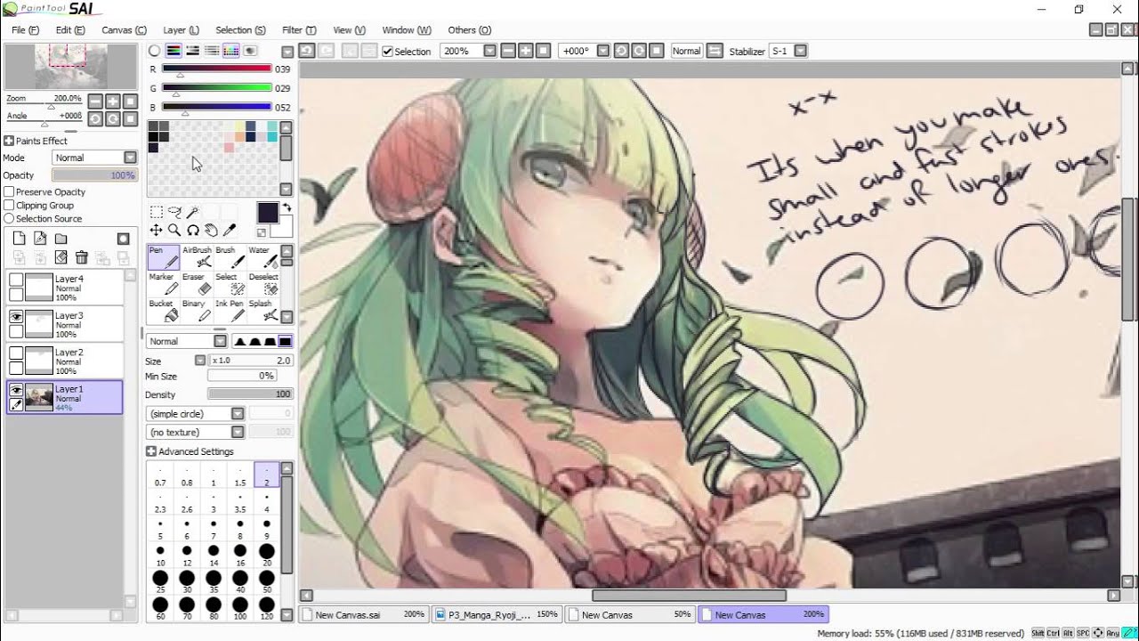 Tips on Drawing your Lineart - Uncut - YouTube