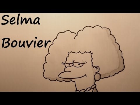 52nd drawing: Selma Bouvier (Simpsons) [HD] - YouTube