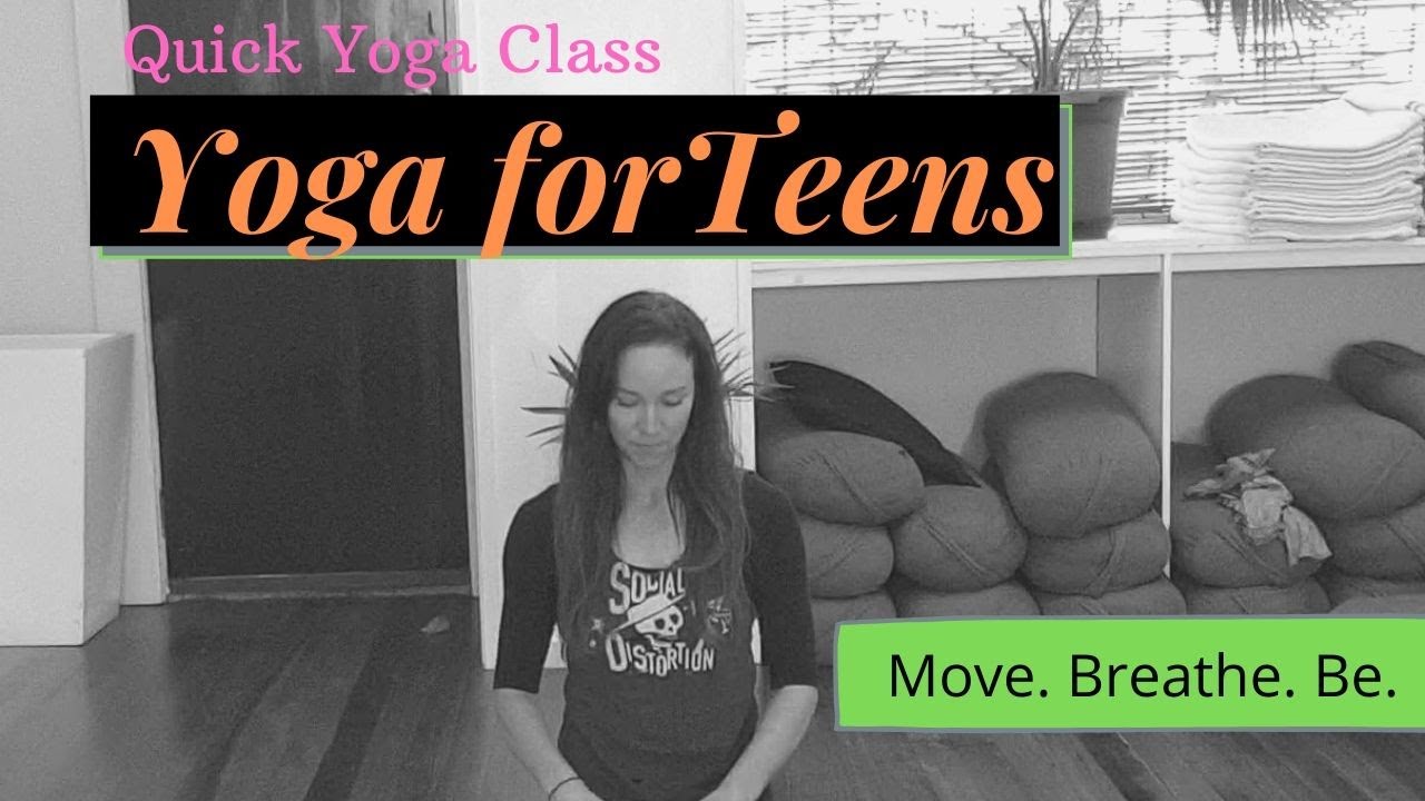 Year 7 Quick Yoga Class - YouTube