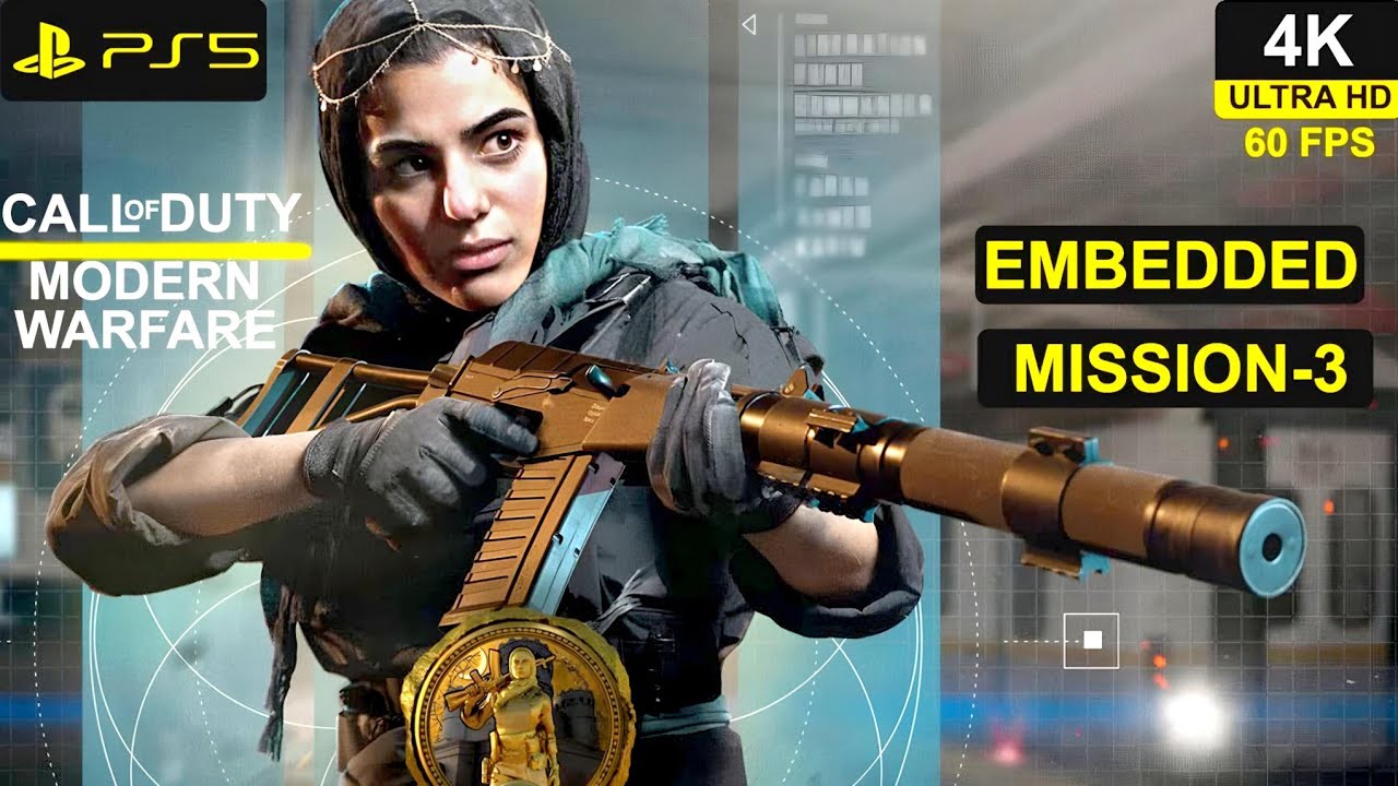 CALL OF DUTY MODERN WARFARE MISSION 3 EMBEDDED WALKTHROUGH CAMPAIGN ...