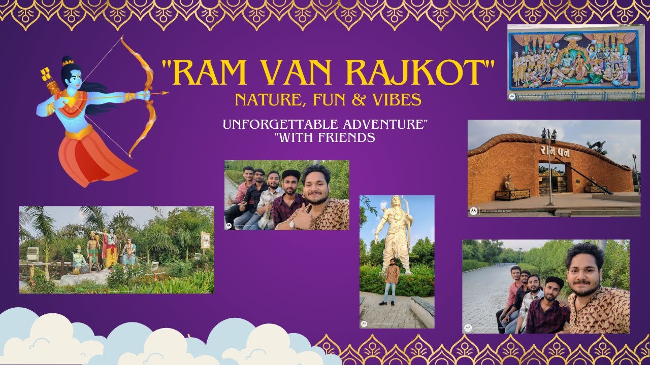 Ram Van Rajkot Adventure | Nature & Fun with Marwadi Friends 🌳 #RamVan ...