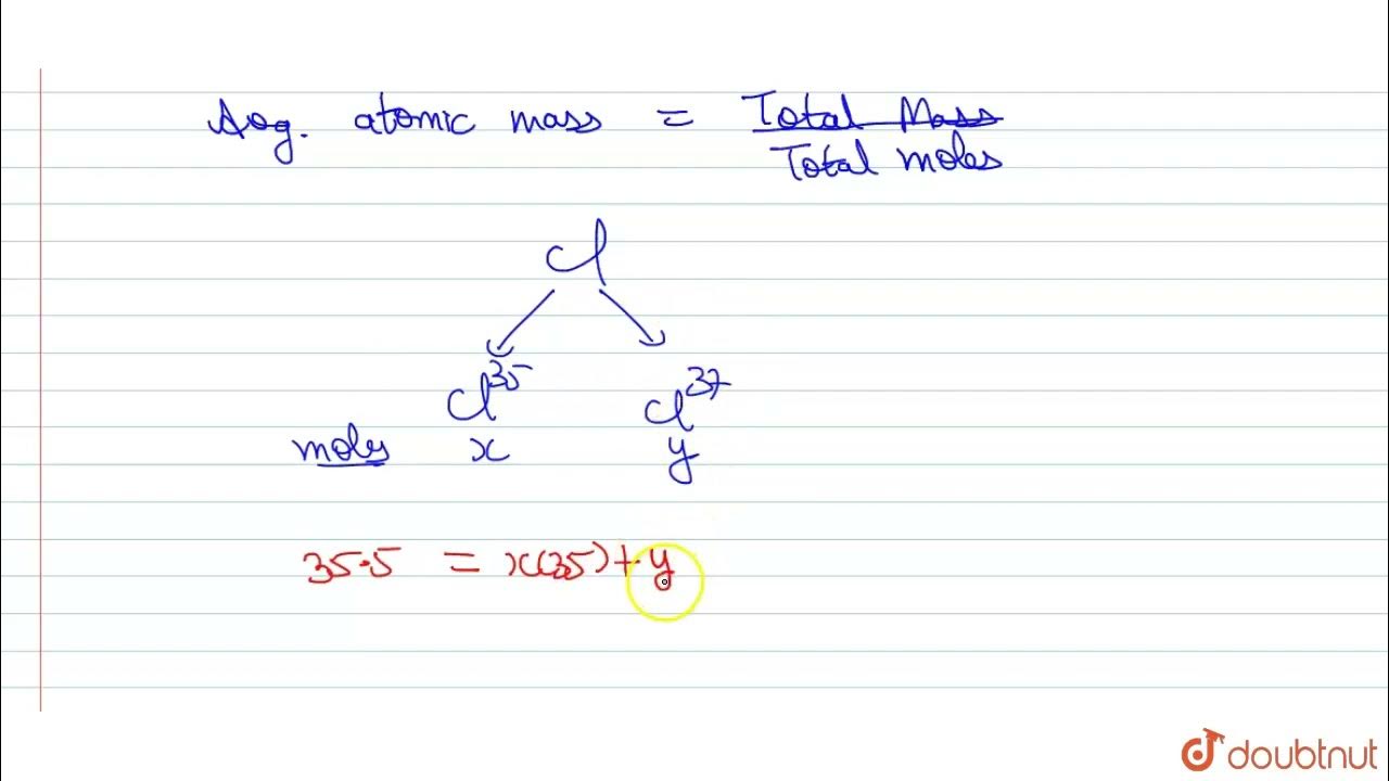Average Atomic Mass Of Chlorine Is 35 5 Then The Correct Naturally average-atomic-mass-of-chlorine-is-35-5-then-the-correct-naturally