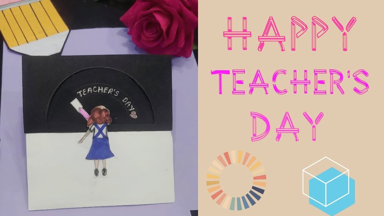 Amazing Teacher's day Slider Card l Esay Teacher's day card l Step by ...