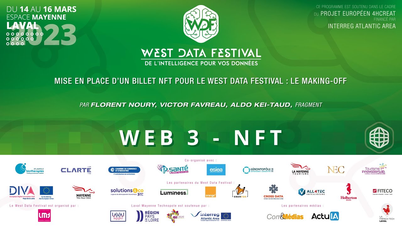 2023 - Programme WEB 3 - NFT - Mise en place d’un billet NFT pour le WDF : le making-off - YouTube