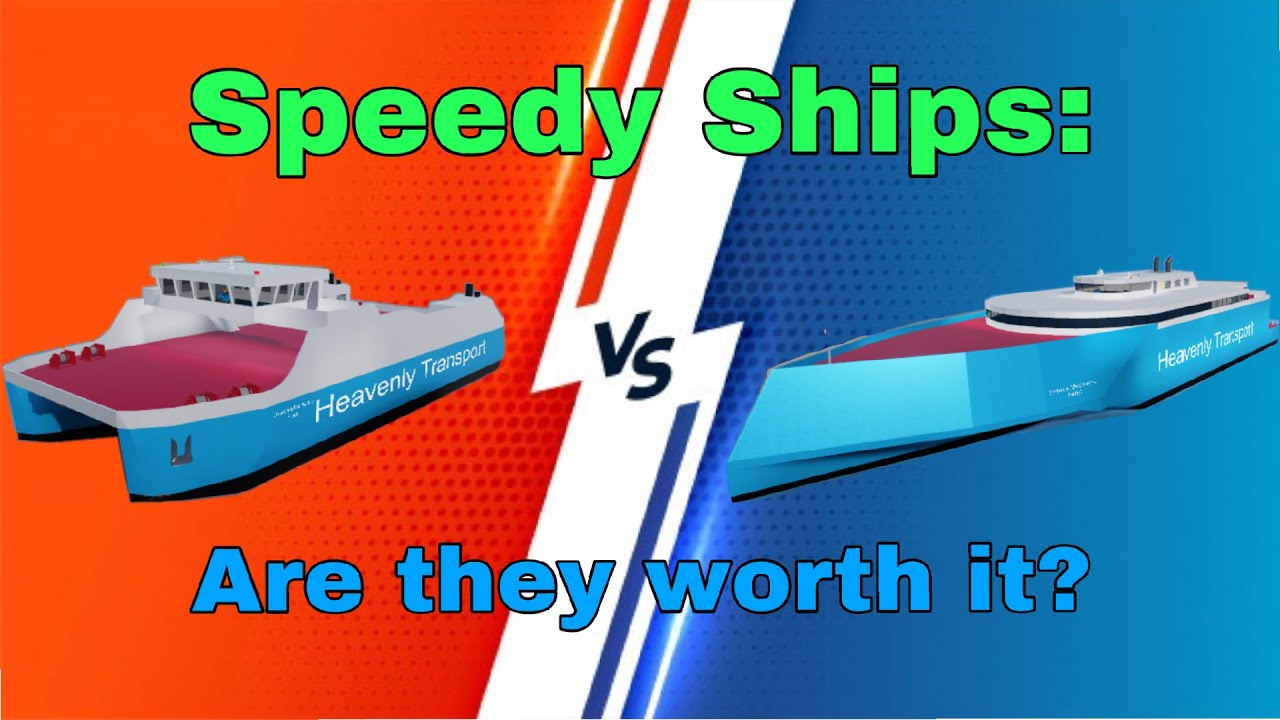 Are The Speedy Ships Worth It? (Shipping Lanes) - YouTube