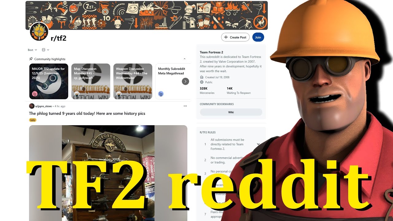 Exploring the TF2 reddit 1 - YouTube