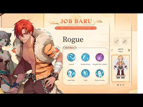 🔴 [LIVE] TRY! NEW JOB! ROGUE DAGGER STR BUILD | #ROX | RAGNAROK X NEXT ...