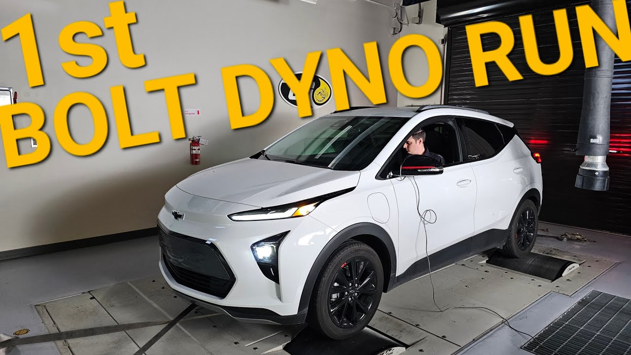 1st CHEVY BOLT EUV On a DYNO!! - YouTube