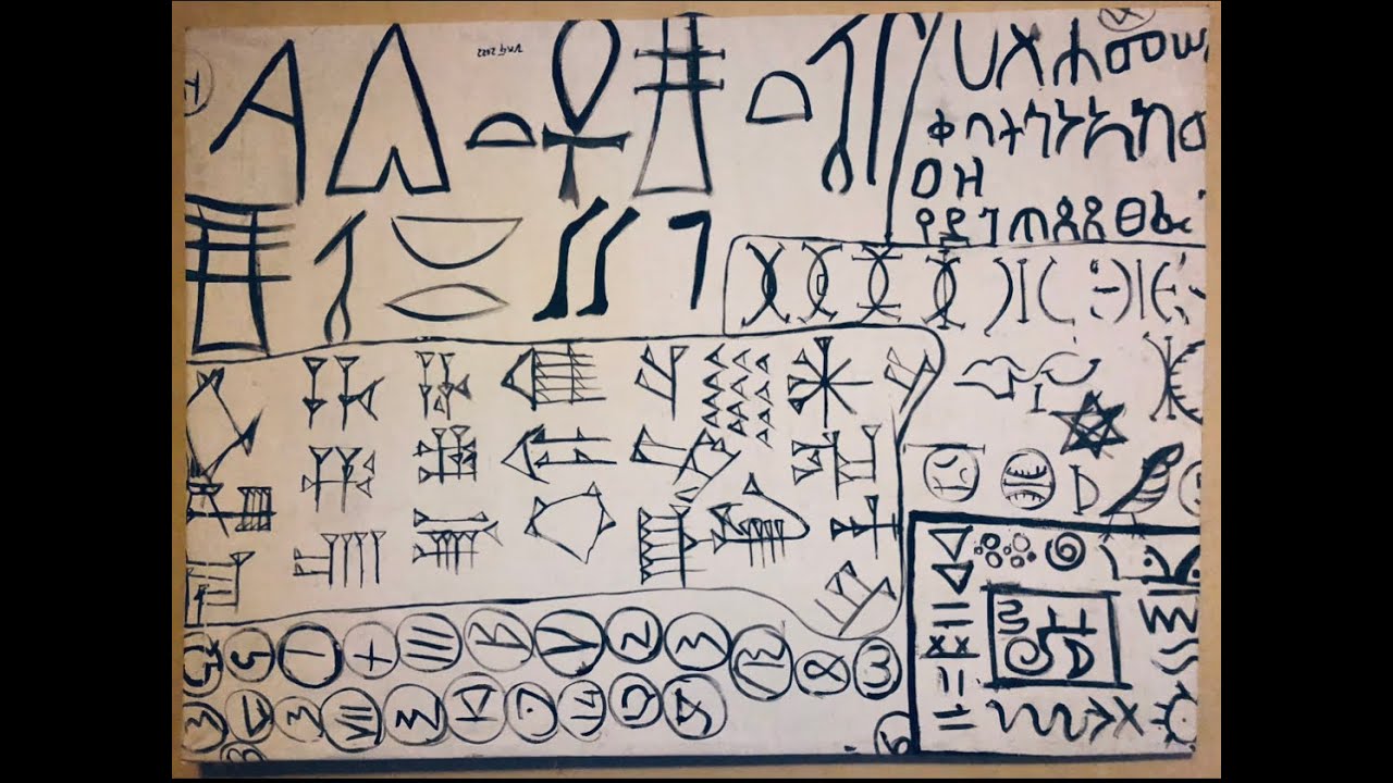 Afrikan Writing Systems: The baNTU invented Writing!!! - YouTube