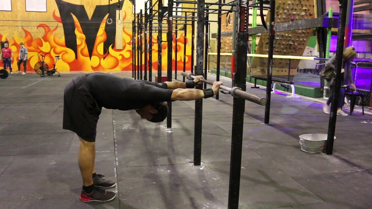 Overhead Shoulder Opener, Barbell - YouTube