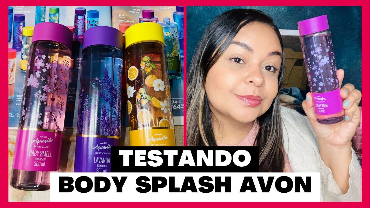 COMPREI PELA PRIMEIRA VEZ BODY SPLASH AVON - YouTube