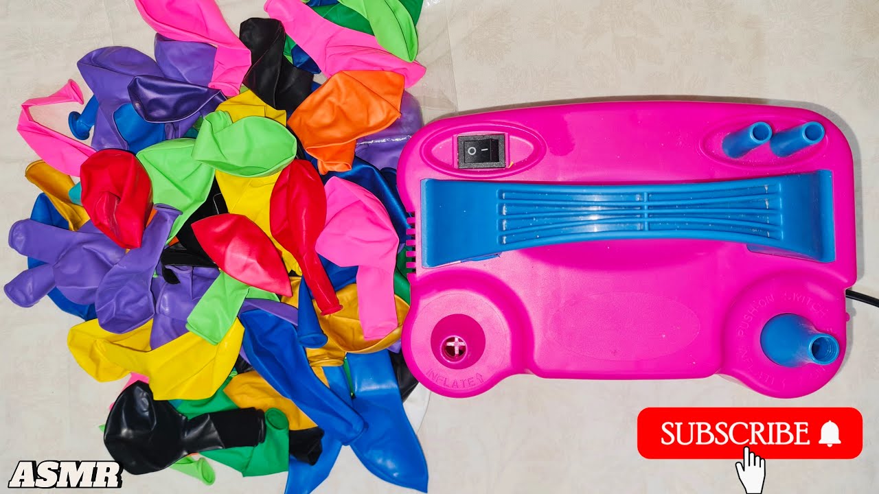 "Epic Balloon Unboxing! Blowing & Popping Colorful Balloons!" - YouTube