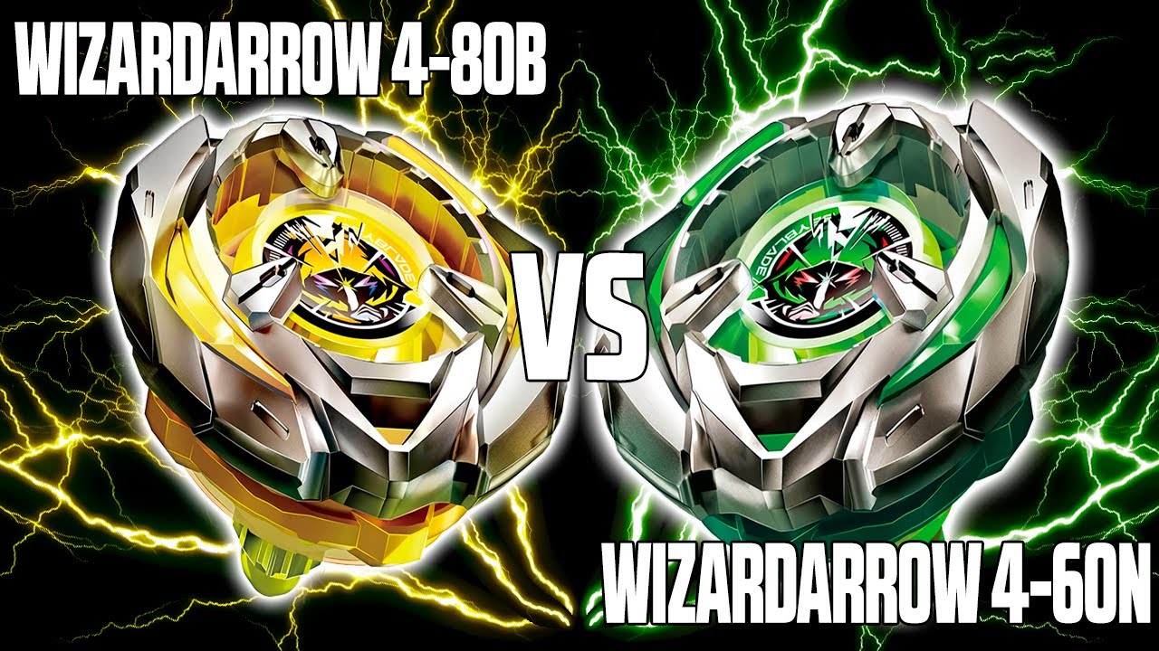 WIZARD ARROW 4-80B VS WIZARD ARROW 4-60N | BEYBLADE X NARRADO - YouTube