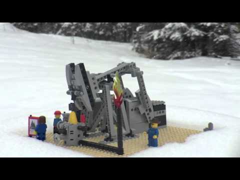 Gits for the oil and gas Industry. A working Pump Jack Kit made of Lego ...