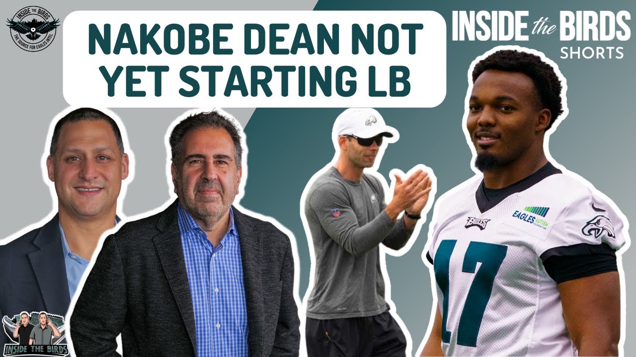 Philadelphia Eagles Rookie LB Nakobe Dean Starts Training Camp With ...