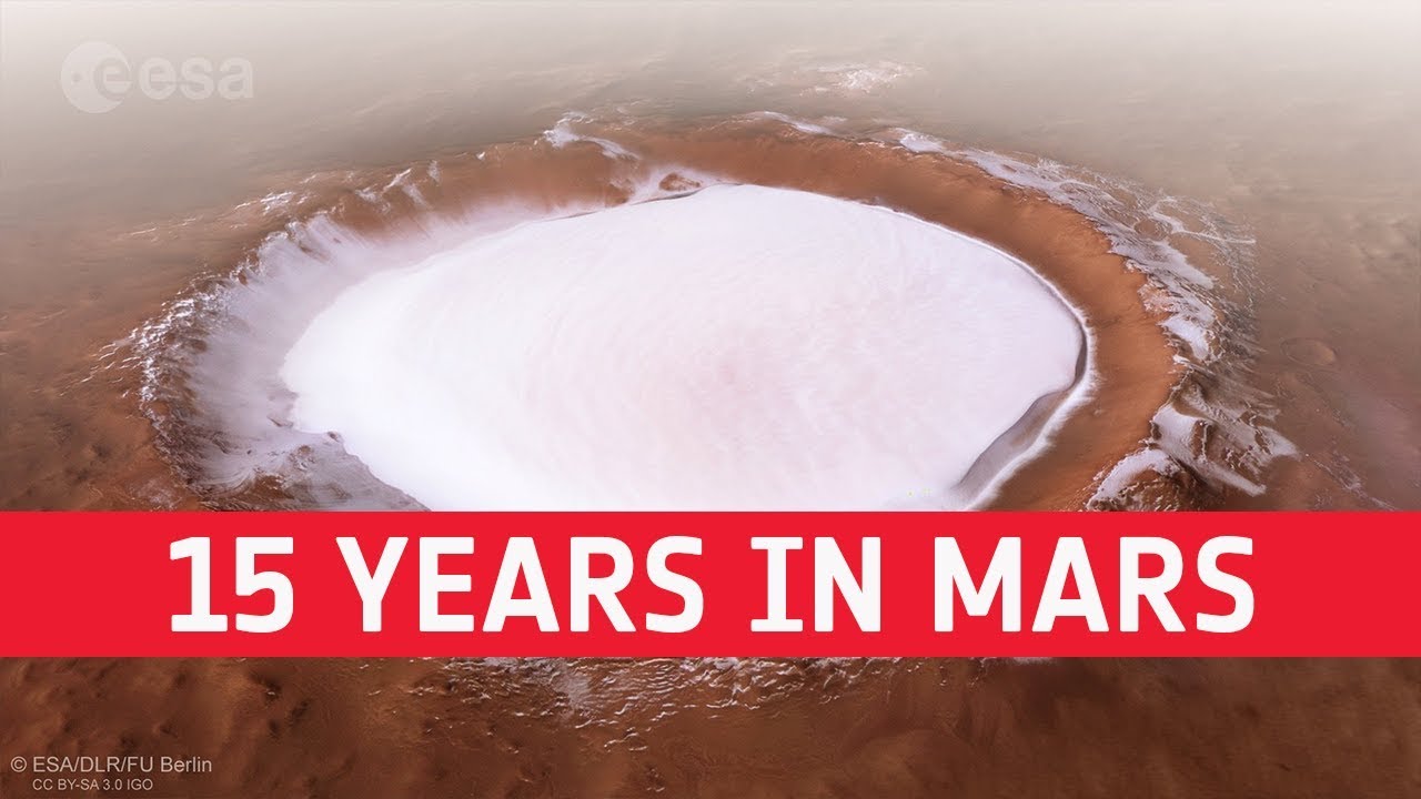 Fifteen years imaging the Red Planet - YouTube