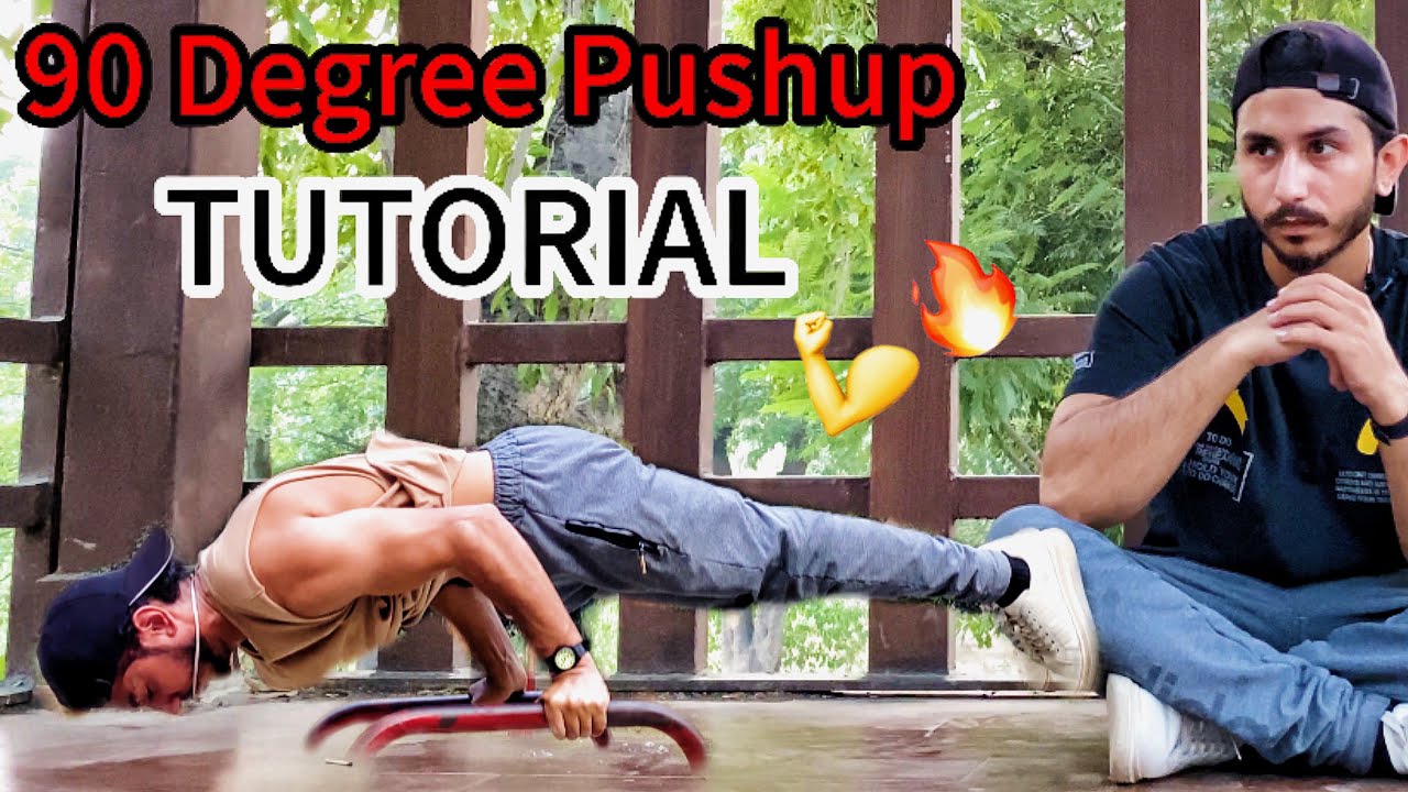 How to 90 Degree Handstand Pushup? - YouTube