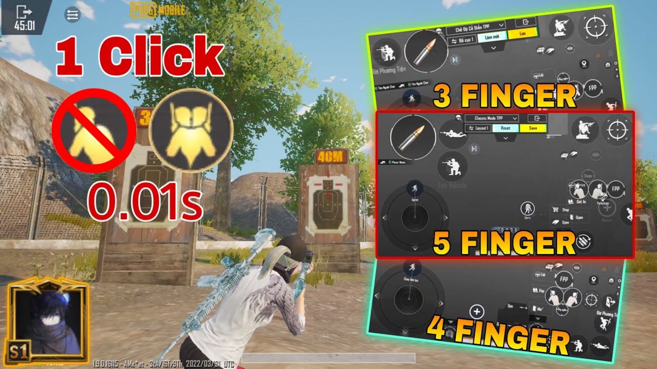 New🔥Best Body Control CODE 5 Finger 4 Finger 3 Finger 2 Finger NOOB,PRO ...
