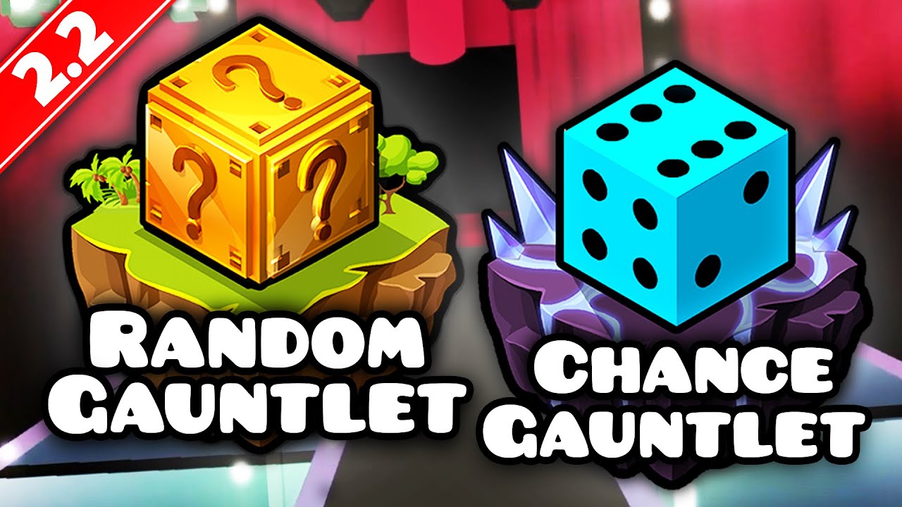 DÉCOUVERTE DES "RANDOM" ET "CHANCE" GAUNTLETS ! - YouTube
