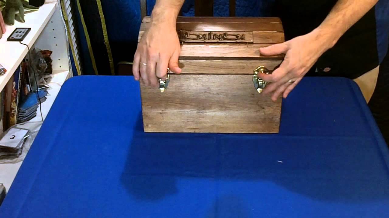 The Card Kingdom storage box for Dominion, CCGs, and other games - YouTube