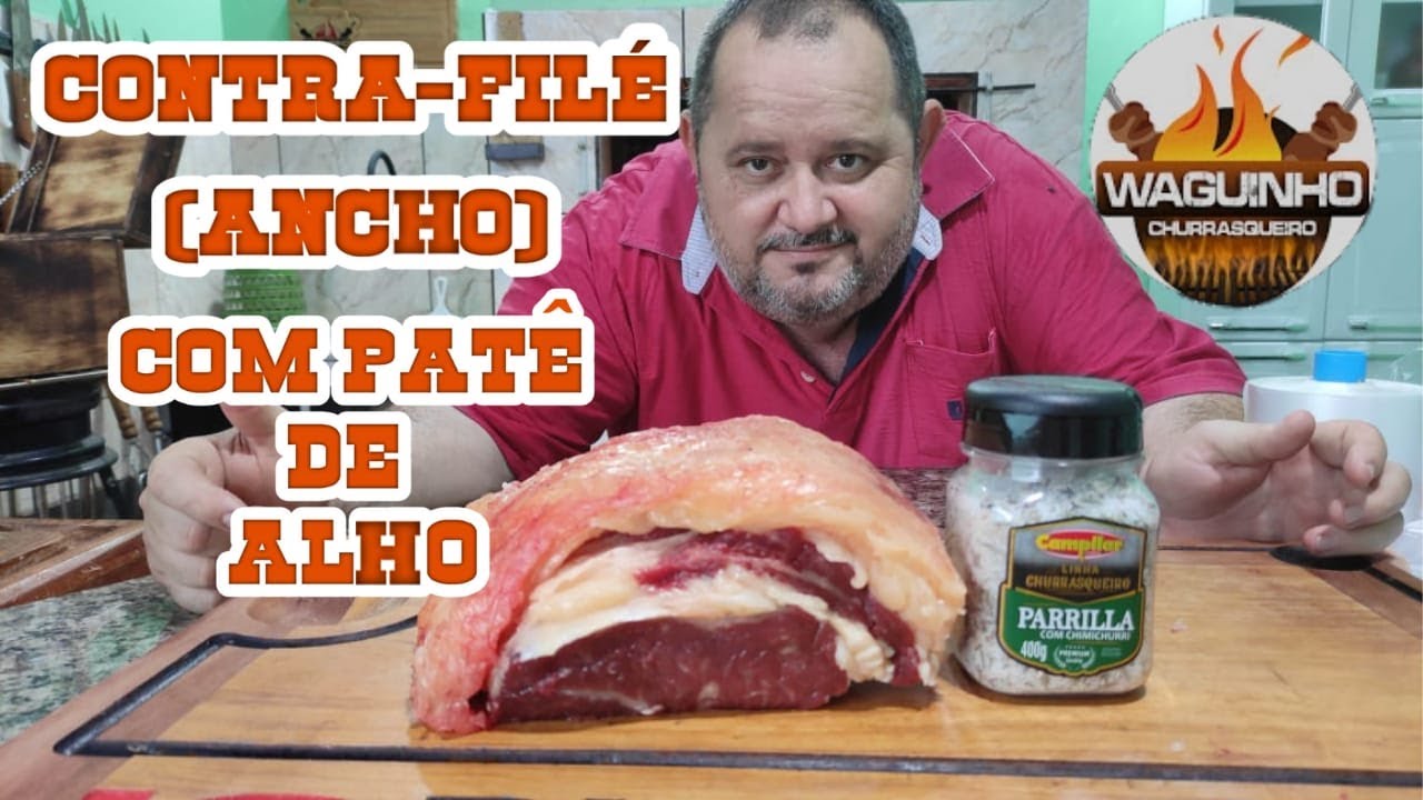 Contra - Filé ( Ancho) Com Patê de Alho - YouTube