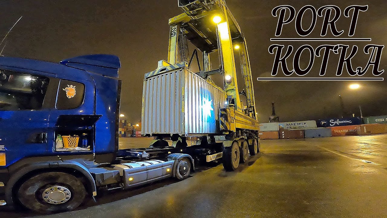 ТОРФЯНОВКА - ВААЛИМА | НОЧНАЯ ЗАГРУЗКА | PORT OF HAMINA KOTKA - YouTube